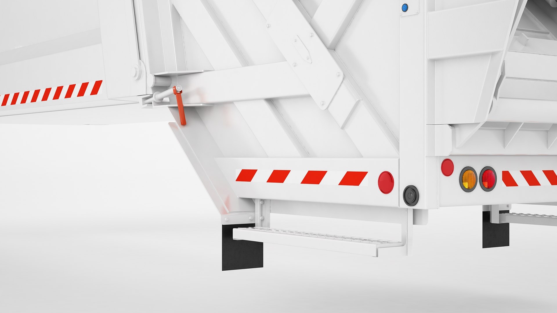 Garbage Truck Cabin 02 3D model - TurboSquid 1810381