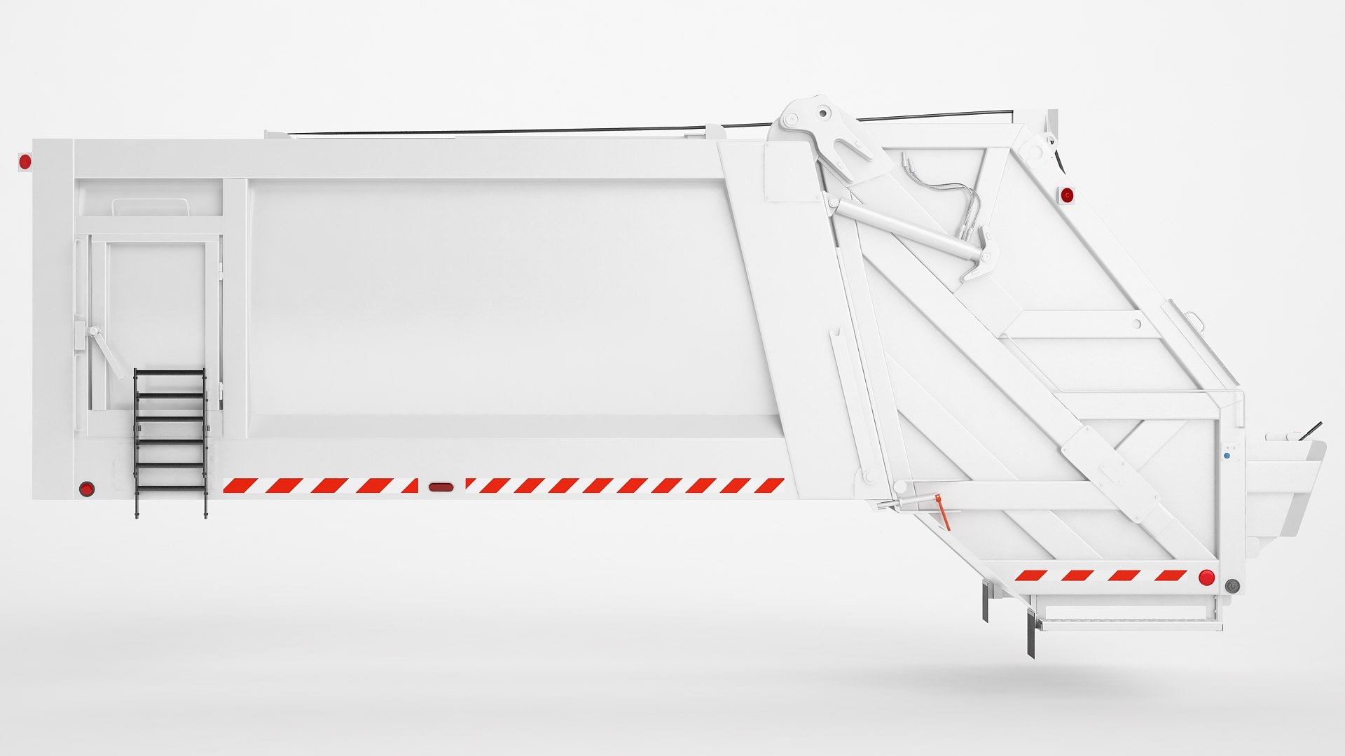 Garbage Truck Cabin 02 3D Model - TurboSquid 1810381