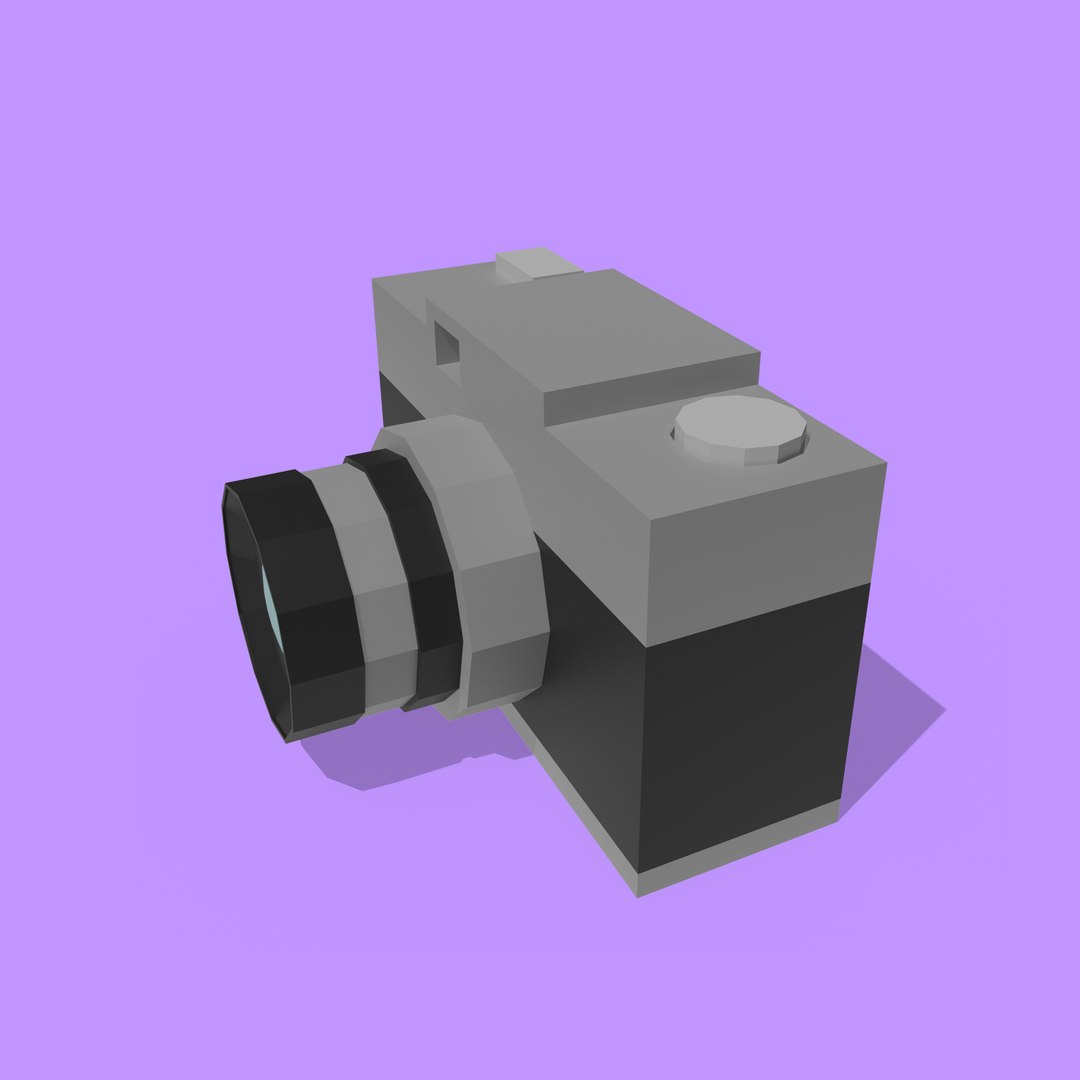 Free Camera 3D Model - TurboSquid 1711563