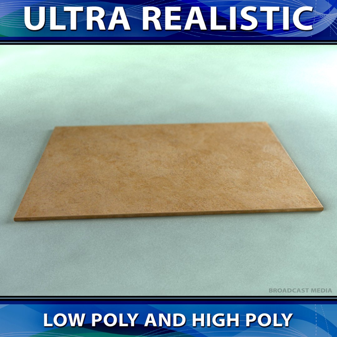 Realistic Tile 3d Model