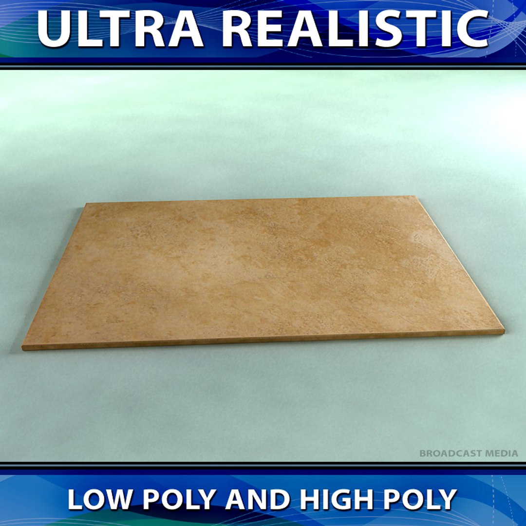 Realistic Tile 3d Model