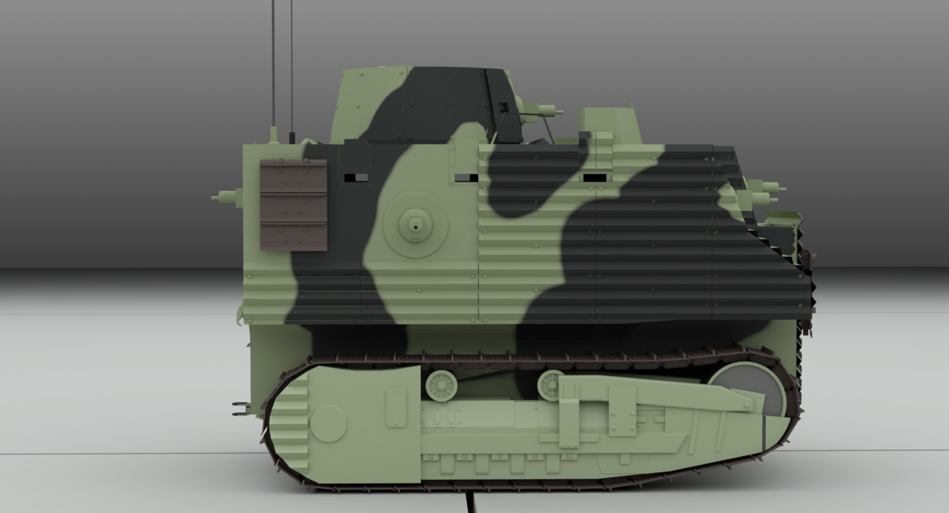 Vehicle Bob Semple Tank 3D - TurboSquid 1375049