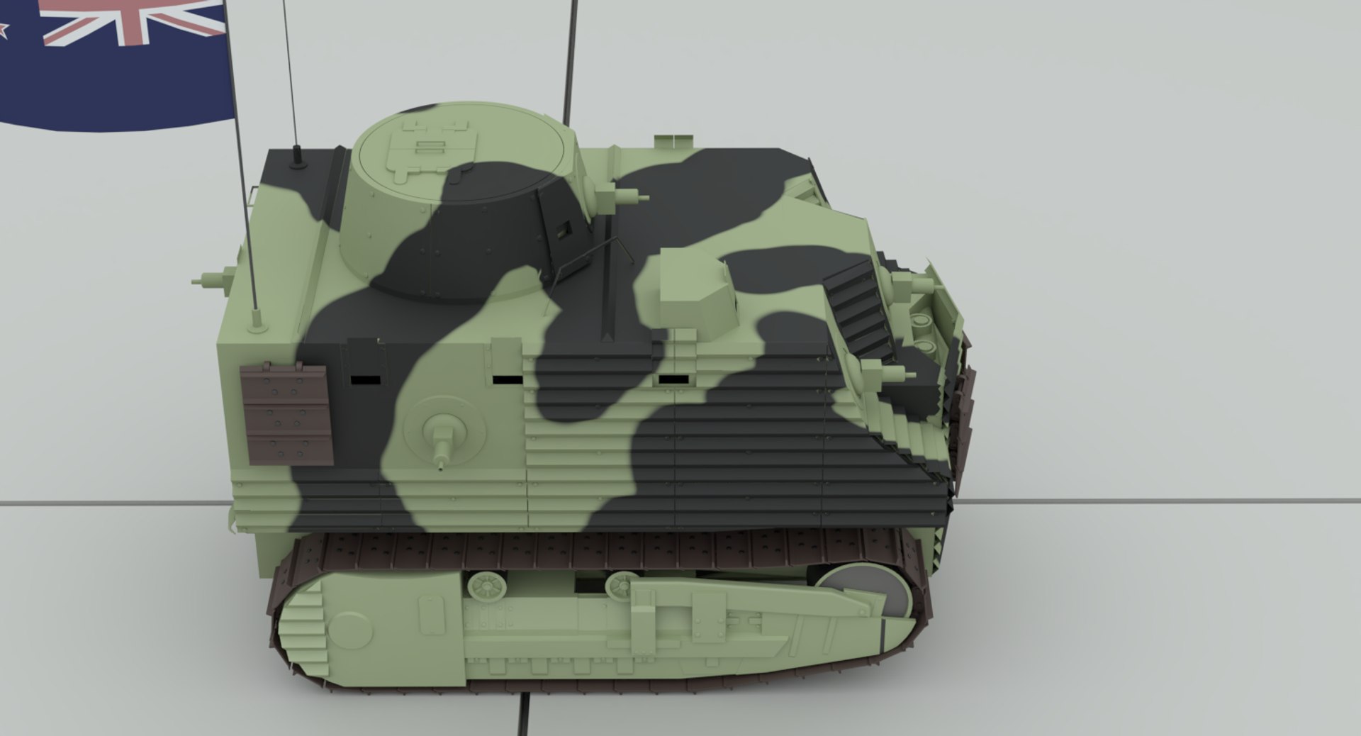 Vehicle Bob Semple Tank 3D - TurboSquid 1375049