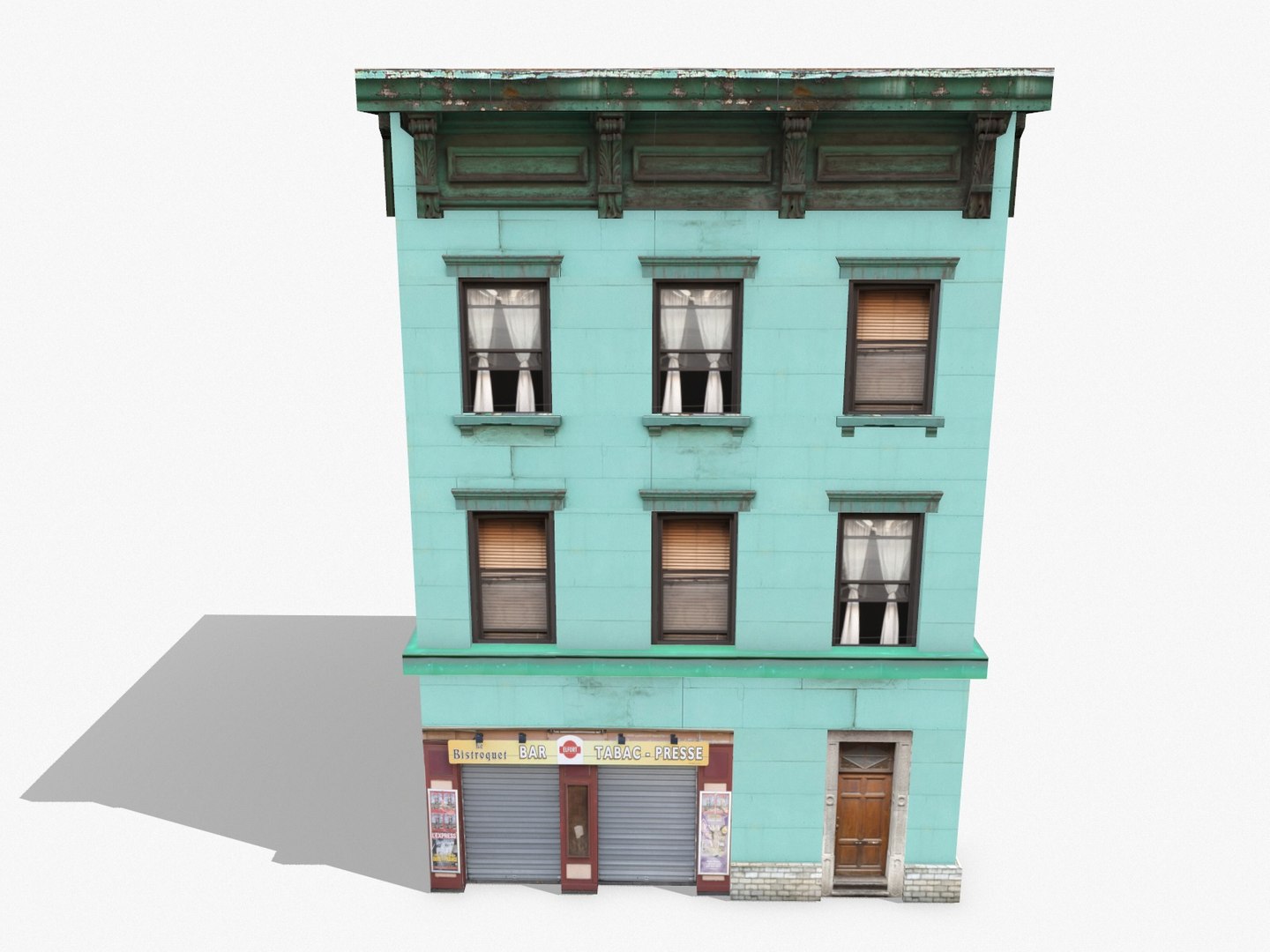 Max Photorealistic Building Apartment 7