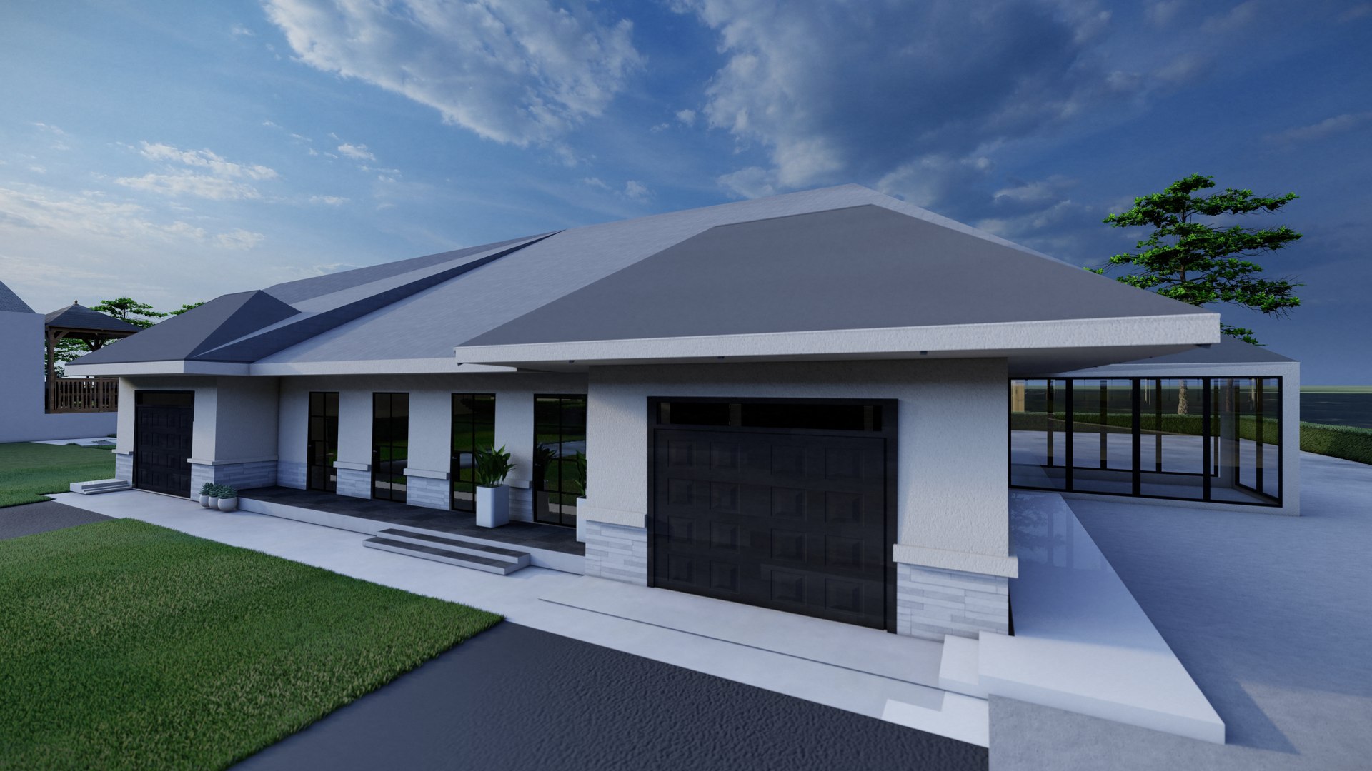 3D Stunning Beachfront Property Perfect For Resorts And Luxury ...