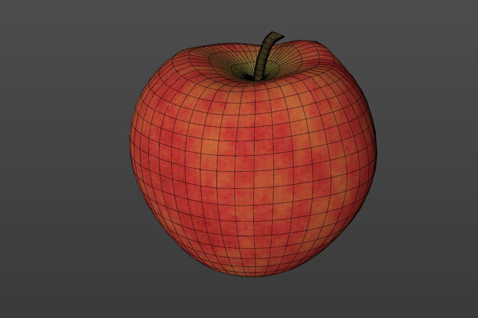3D Simple Apple - TurboSquid 1511160