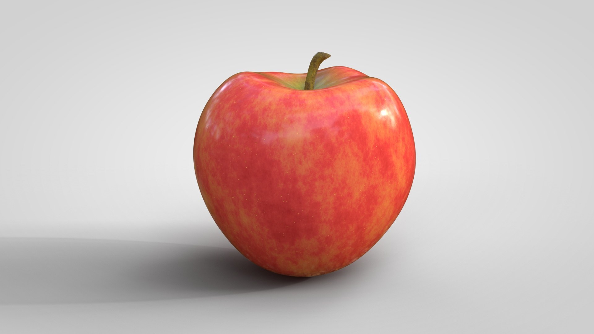 3D Simple Apple - TurboSquid 1511160