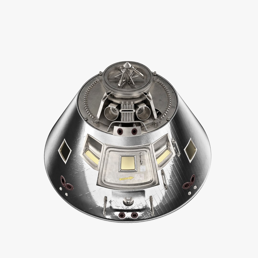 3D model apollo space capsule - TurboSquid 1521808