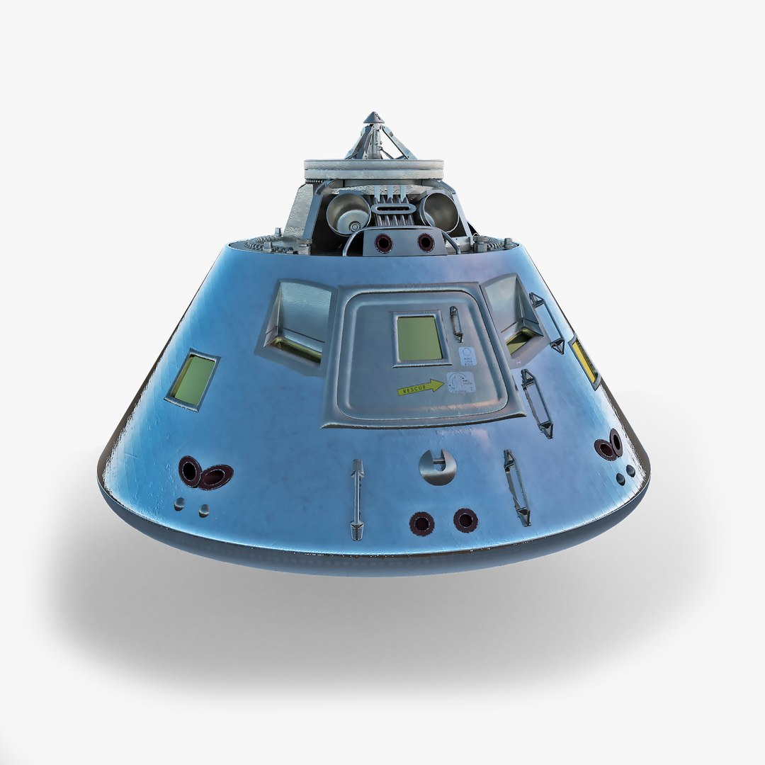 3D model apollo space capsule - TurboSquid 1521808