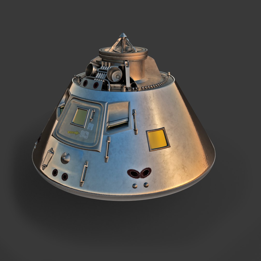3D model apollo space capsule - TurboSquid 1521808