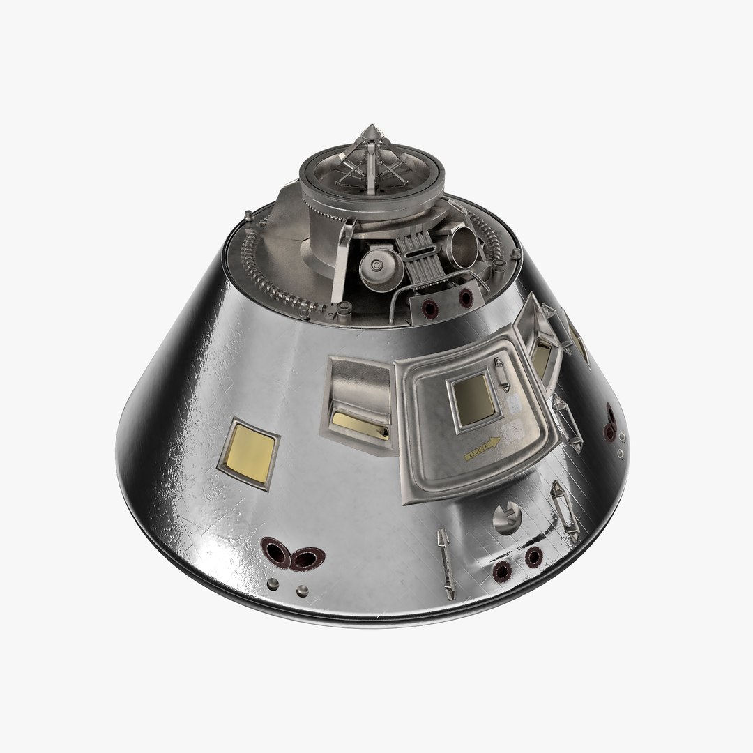 3D model apollo space capsule - TurboSquid 1521808