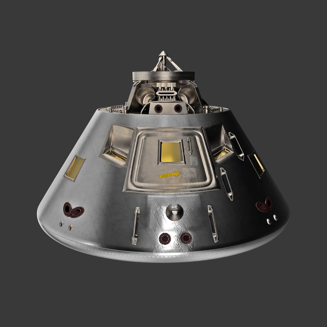 3D model apollo space capsule - TurboSquid 1521808