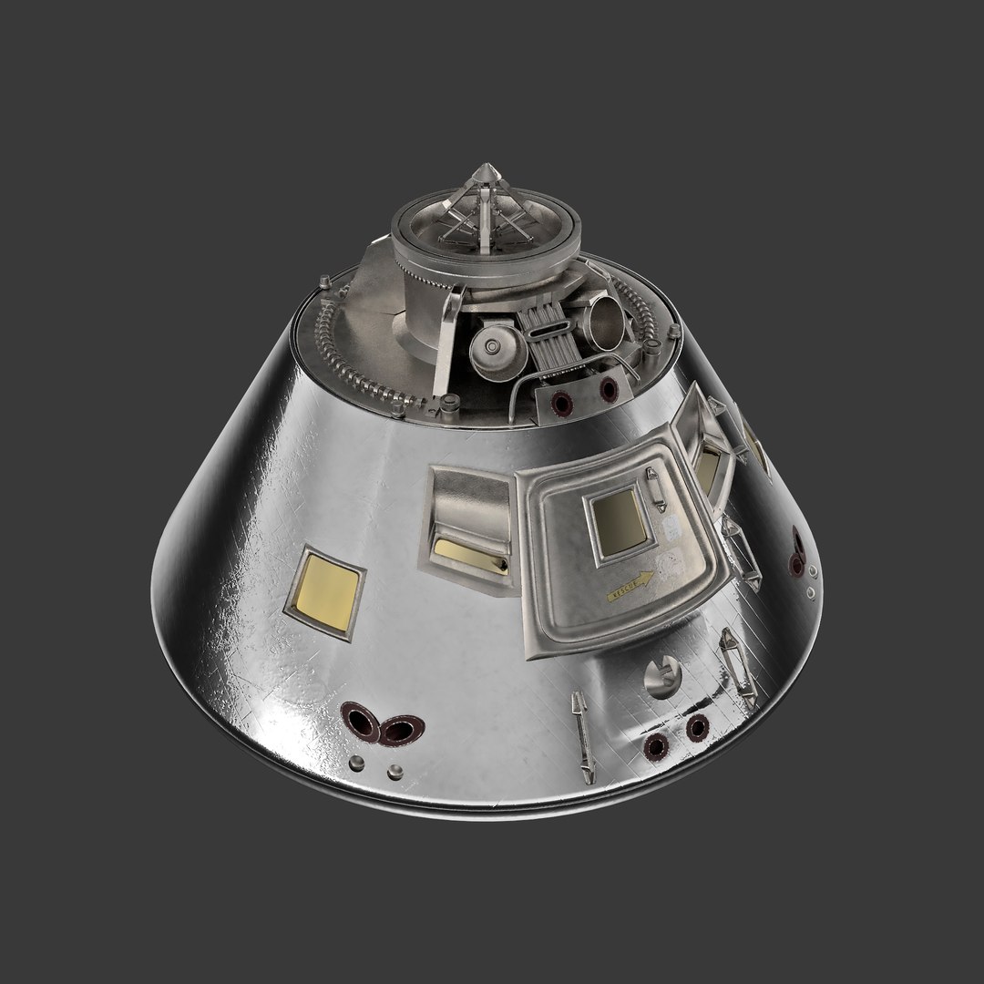 3D model apollo space capsule - TurboSquid 1521808