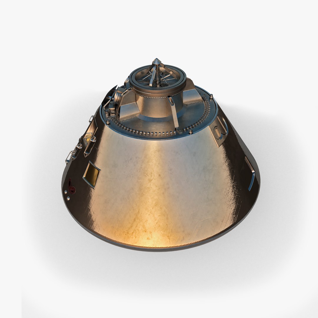 3D Model Apollo Space Capsule - TurboSquid 1521808