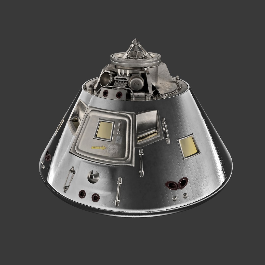 3D model apollo space capsule - TurboSquid 1521808