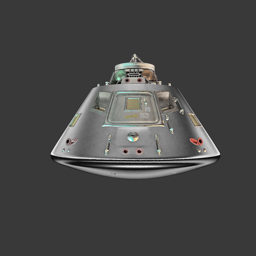3D model apollo space capsule - TurboSquid 1521808