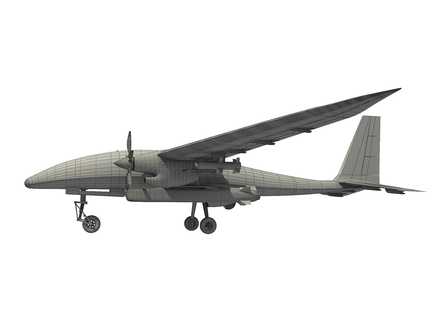 AKINCI UAV 3D 모델 - TurboSquid 1557940
