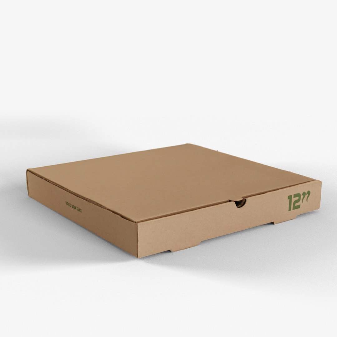 3D Pizza Box - TurboSquid 1772896