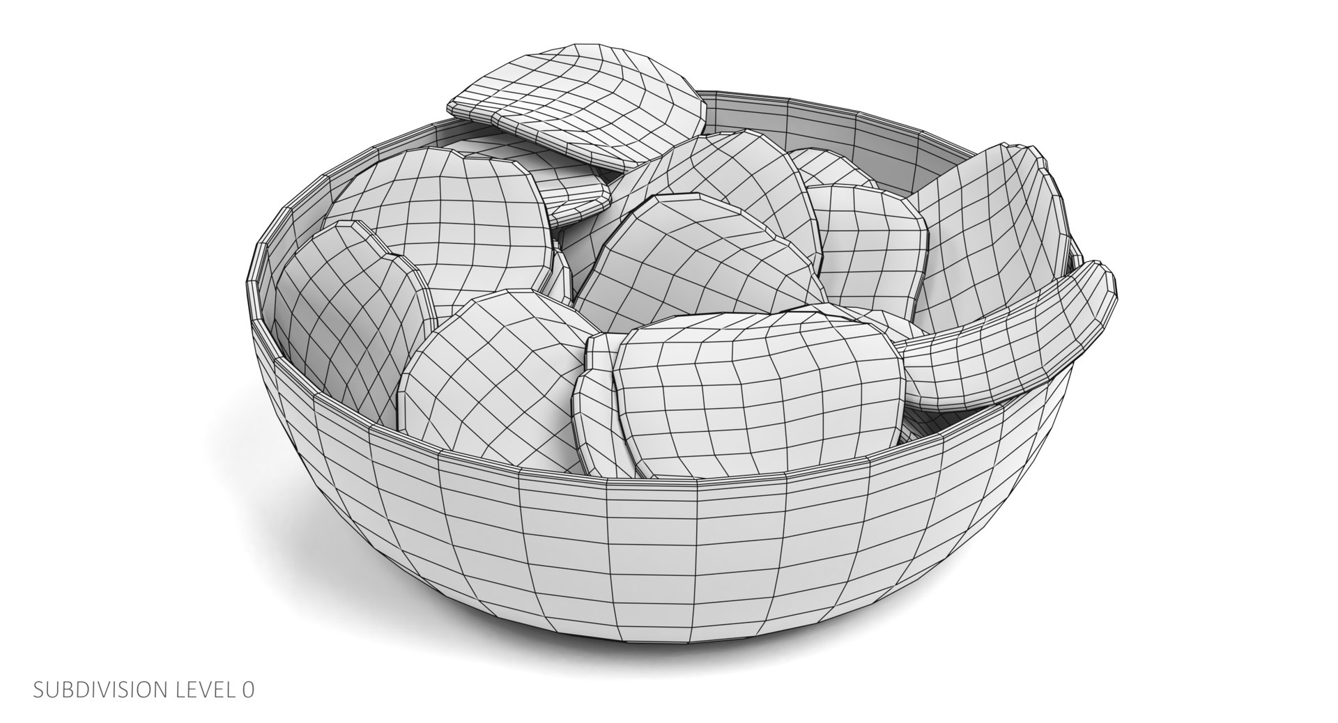 Potato Chips 3D Model - TurboSquid 1242384
