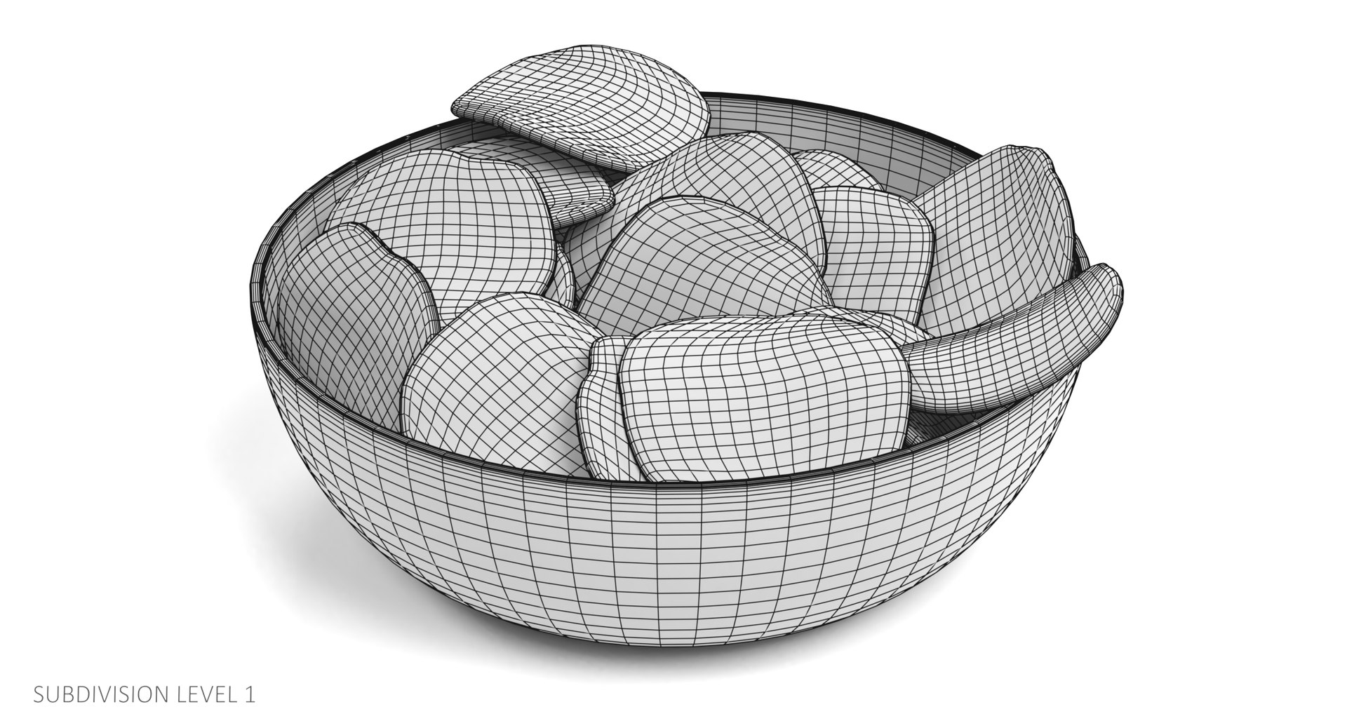Potato Chips 3D Model - TurboSquid 1242384