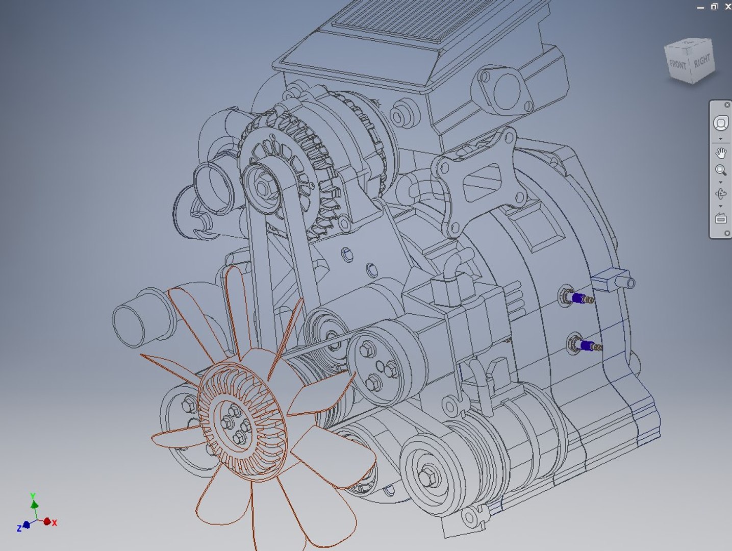 3D Model Engine Rotary Wankel - TurboSquid 1546048