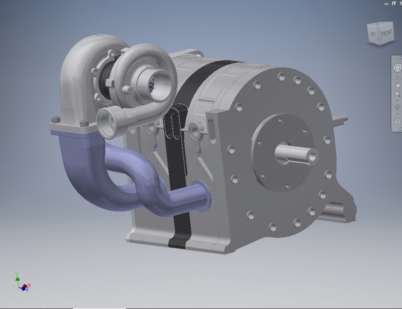 3D Model Engine Rotary Wankel - TurboSquid 1546048