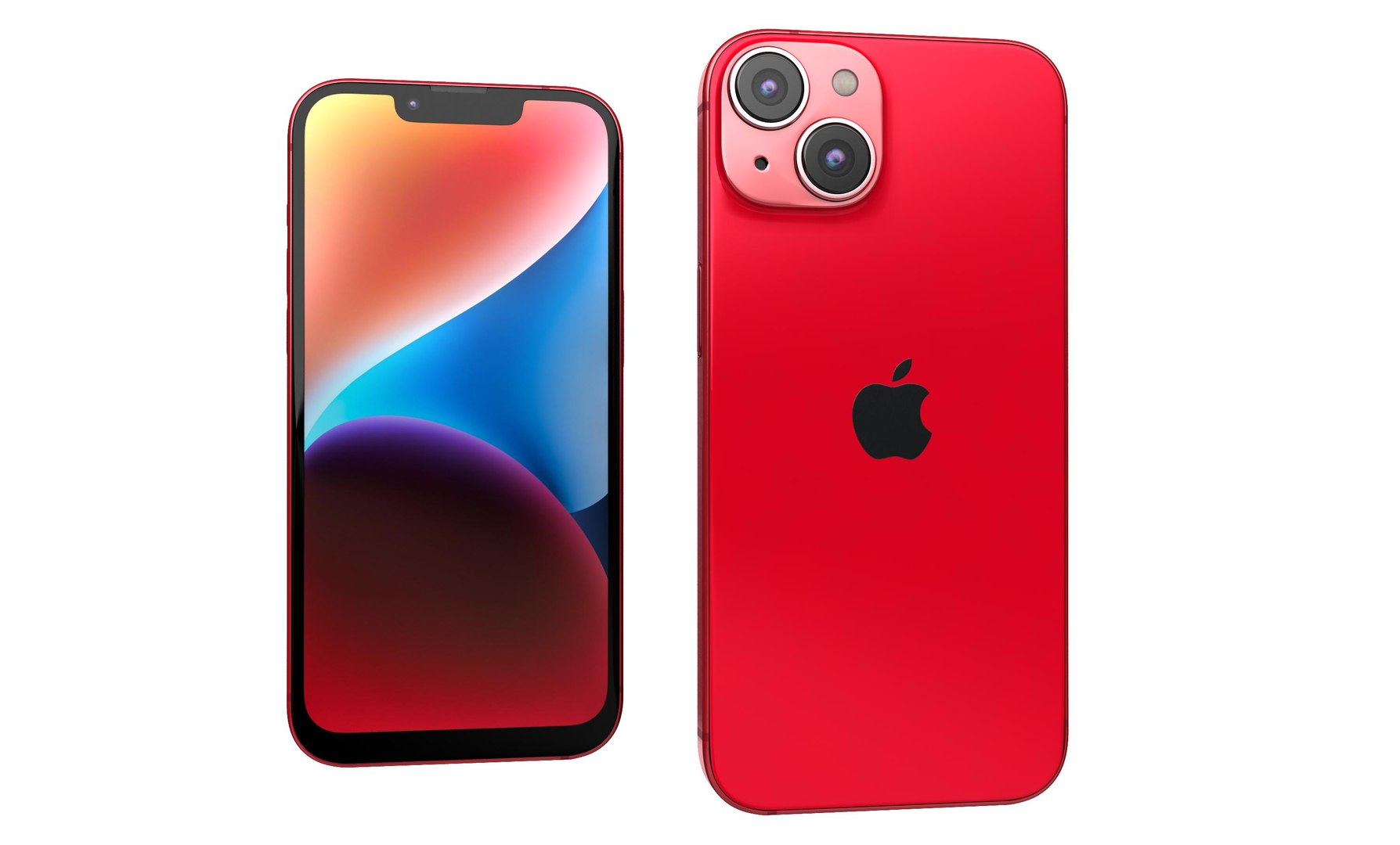3D Apple IPhone 14 Red Model - TurboSquid 1961898
