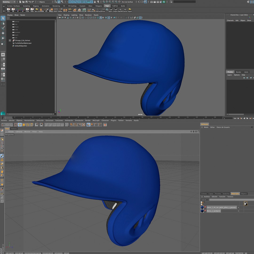 Helmet Baseball 3D Model - TurboSquid 1290516