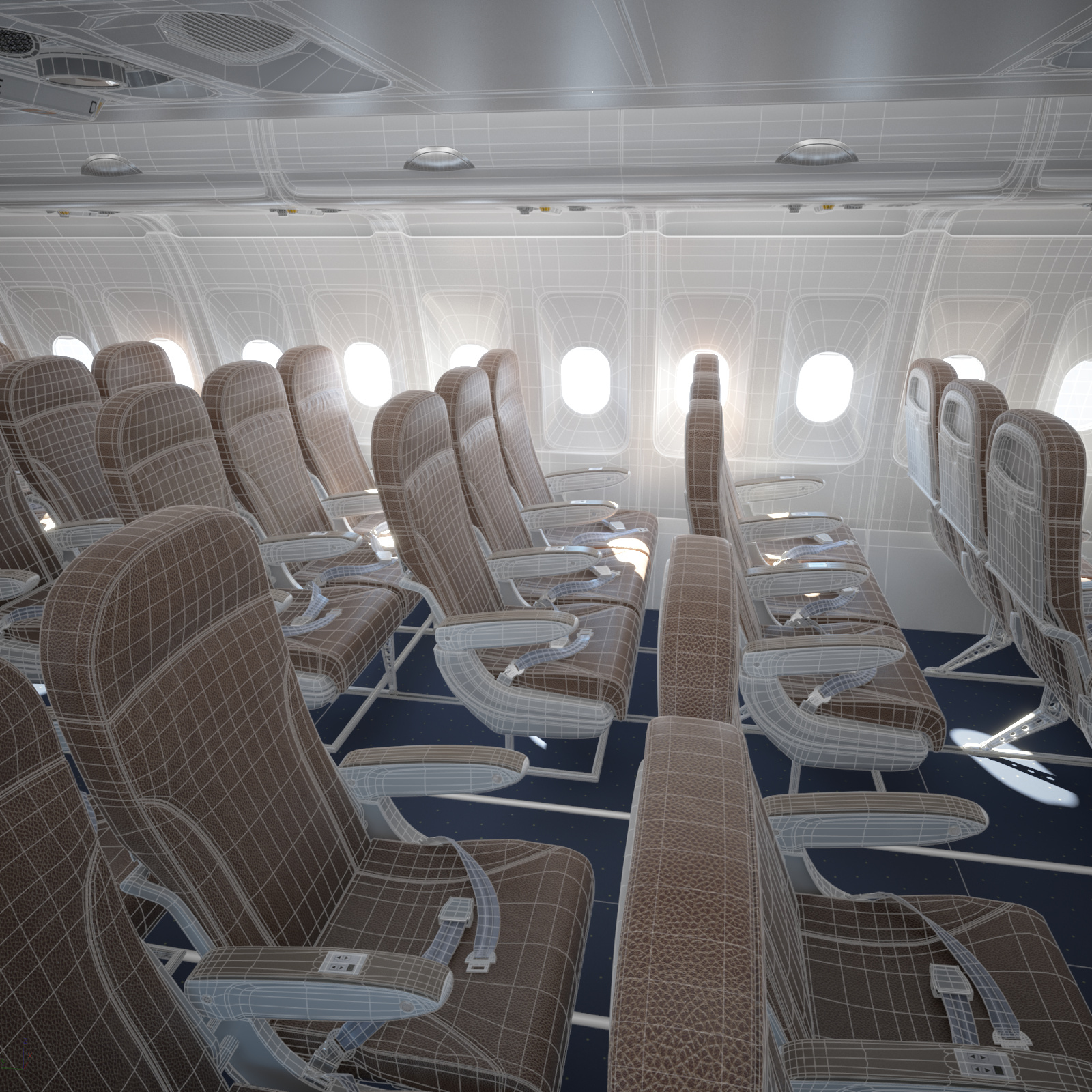 max airbus a320 interior