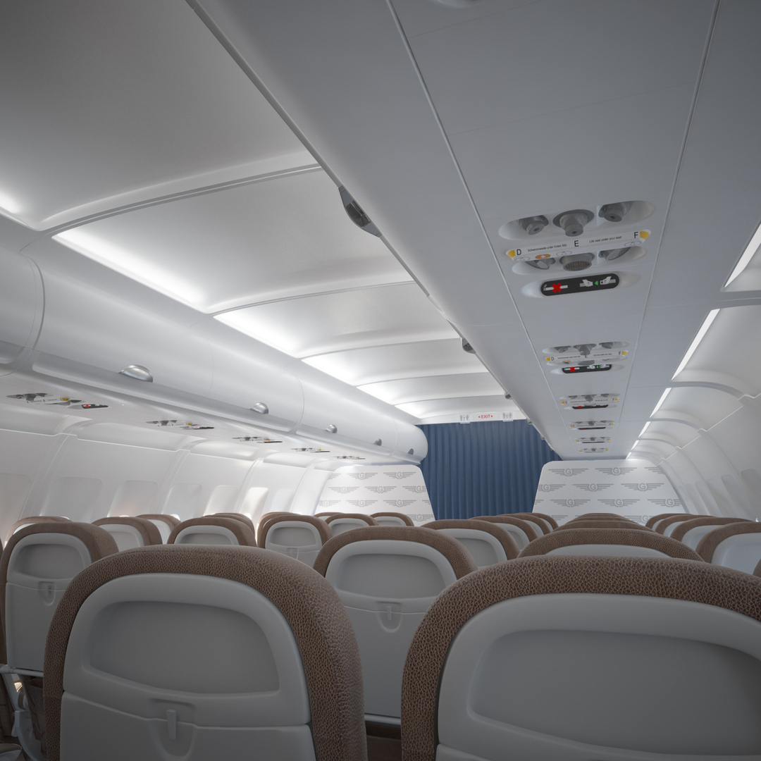 max airbus a320 interior