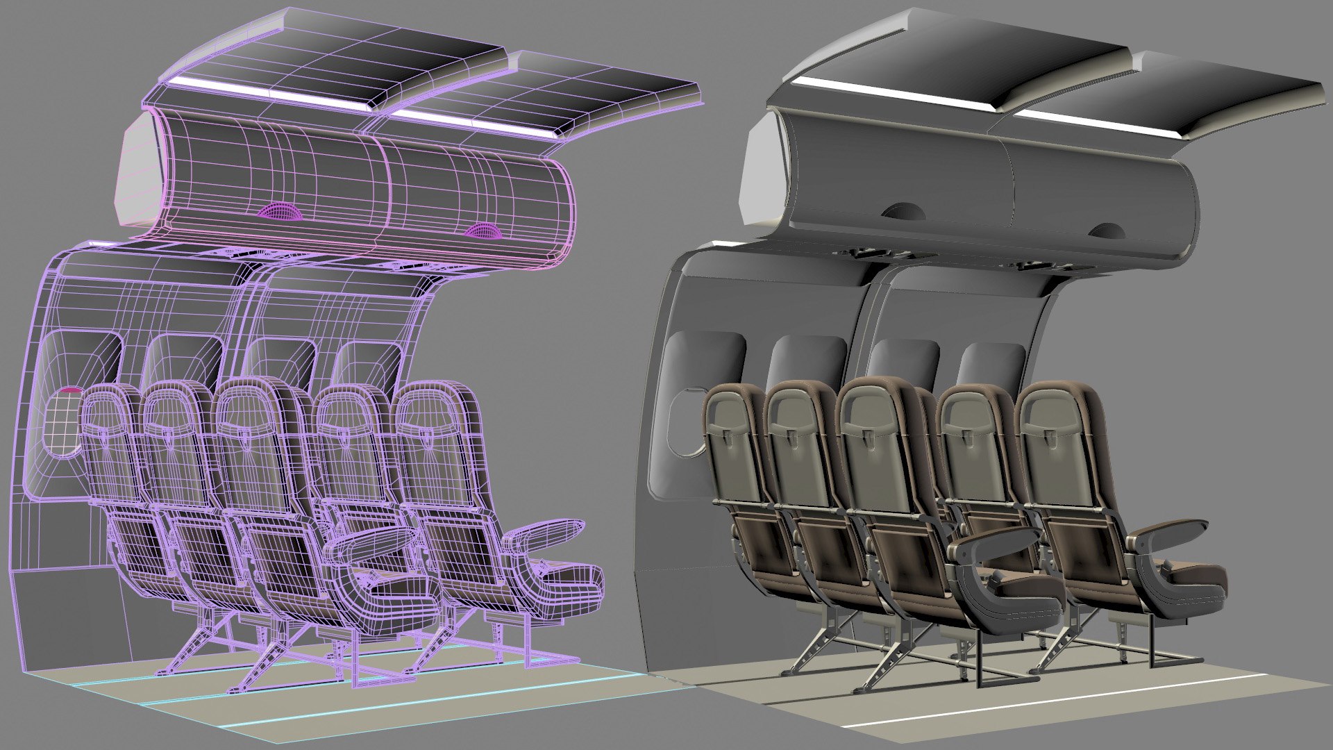 Max Airbus A320 Interior