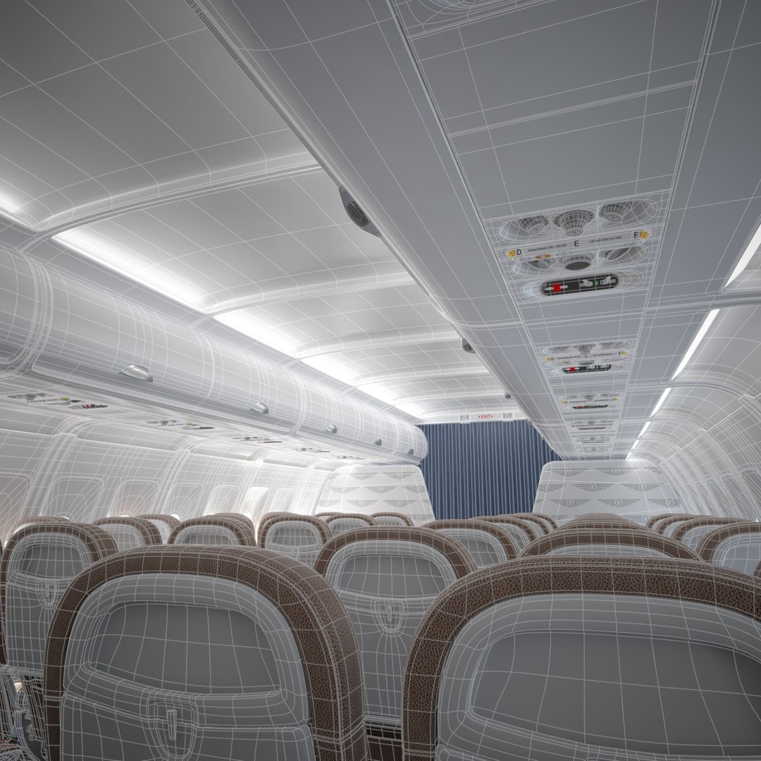 Max Airbus A320 Interior