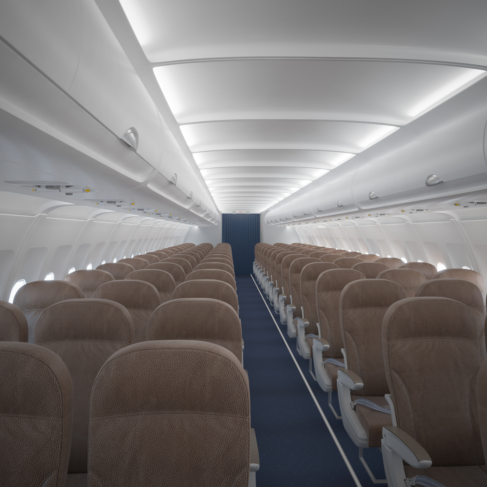 max airbus a320 interior