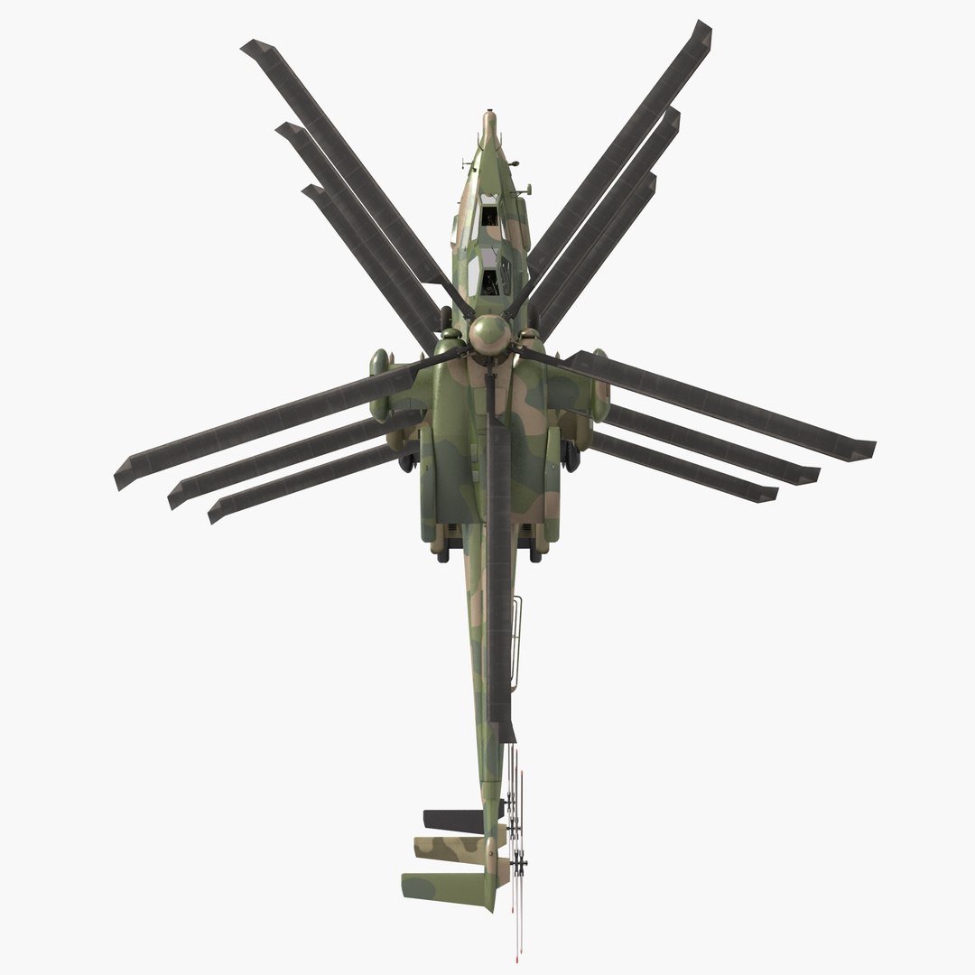 Mi-28 Mi 28 3D Model - TurboSquid 1662449