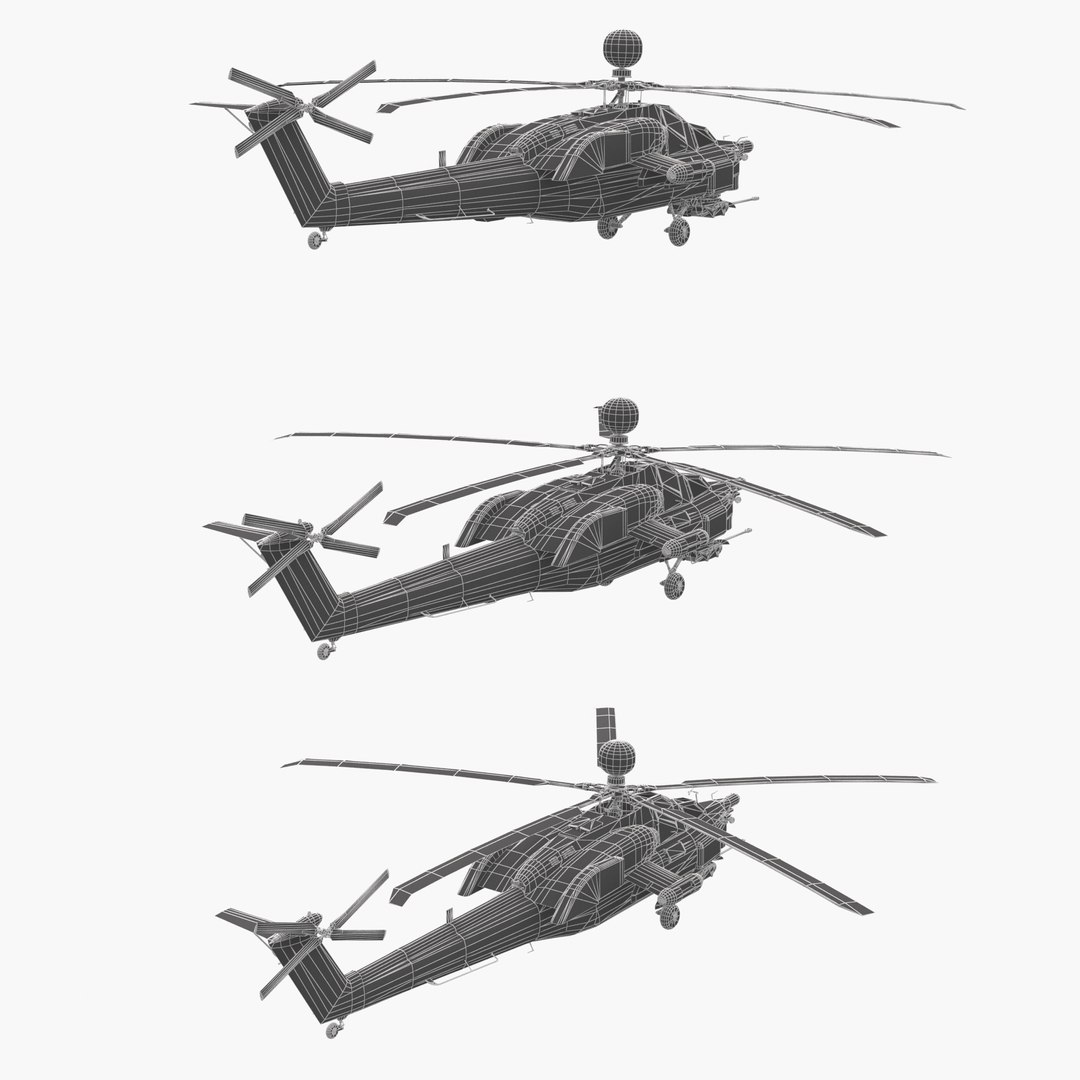 Mi-28 Mi 28 3D Model - TurboSquid 1662449