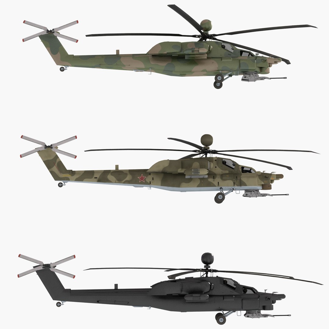 Mi-28 Mi 28 3D Model - TurboSquid 1662449