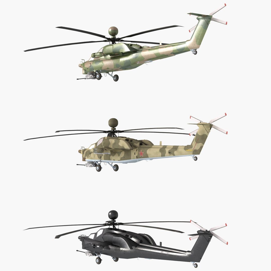 Mi-28 Mi 28 3D Model - TurboSquid 1662449