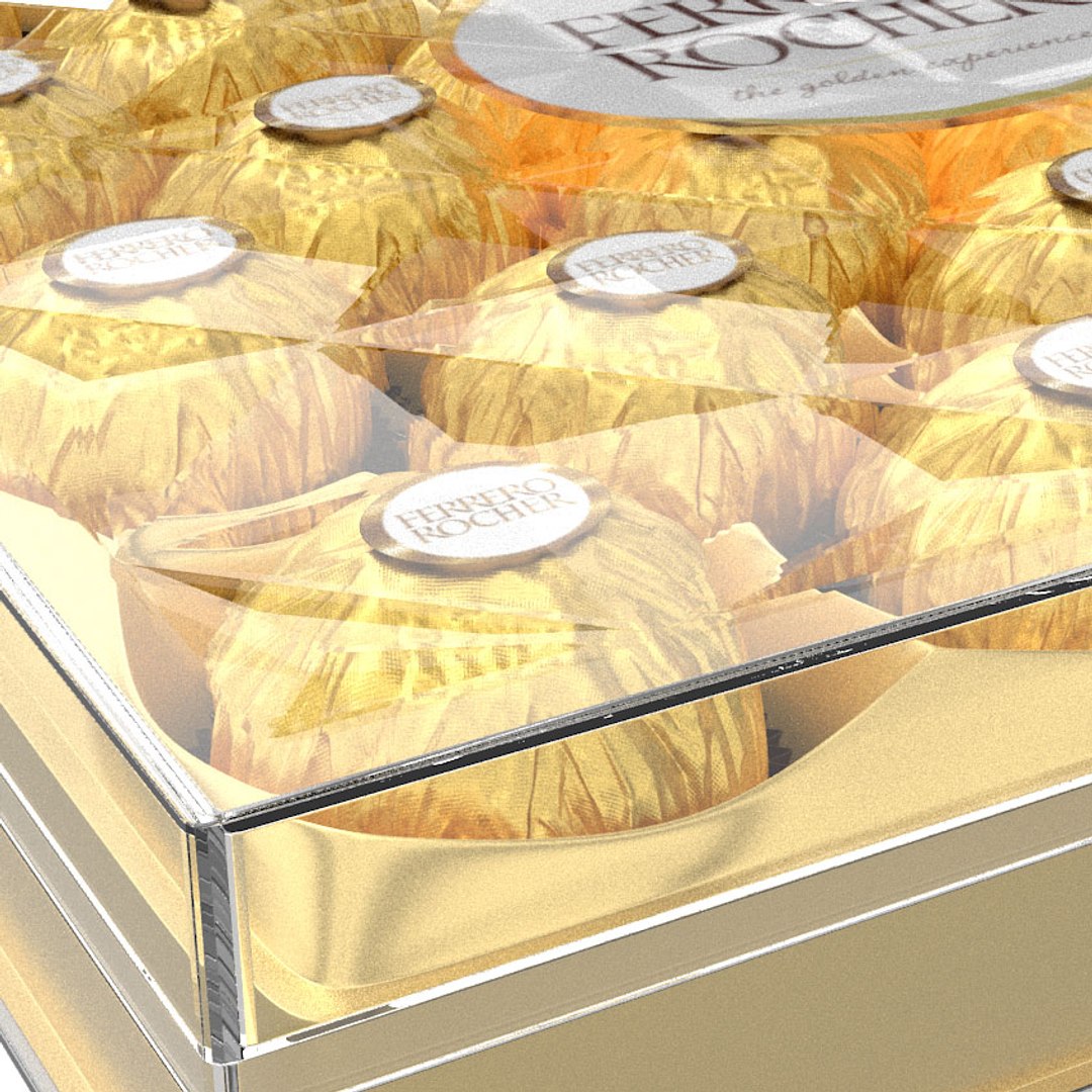 3D Rocher Ferrero Model - TurboSquid 1455425