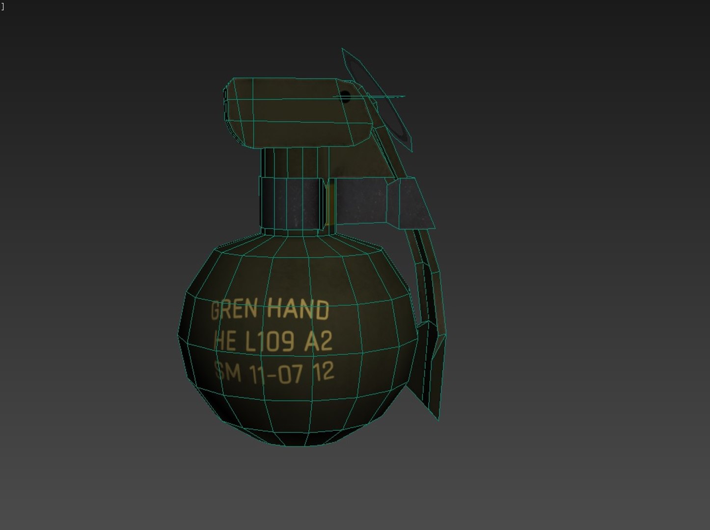 Hand Grenade 3D - TurboSquid 1551881