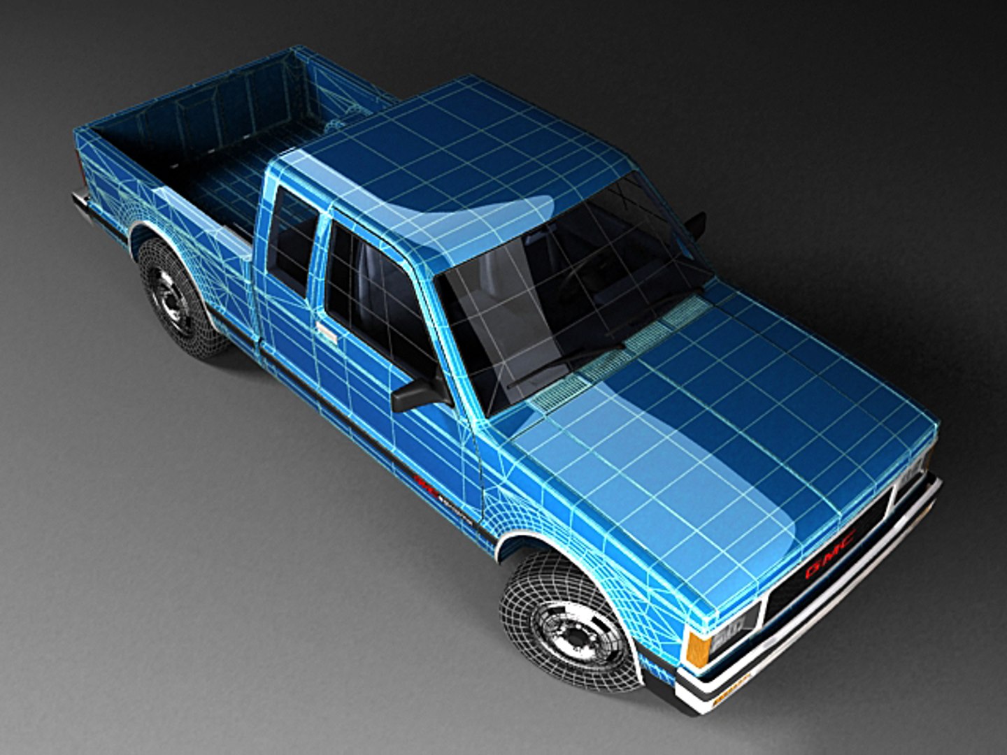 3d Model Gmc Sonoma Cab Mk1