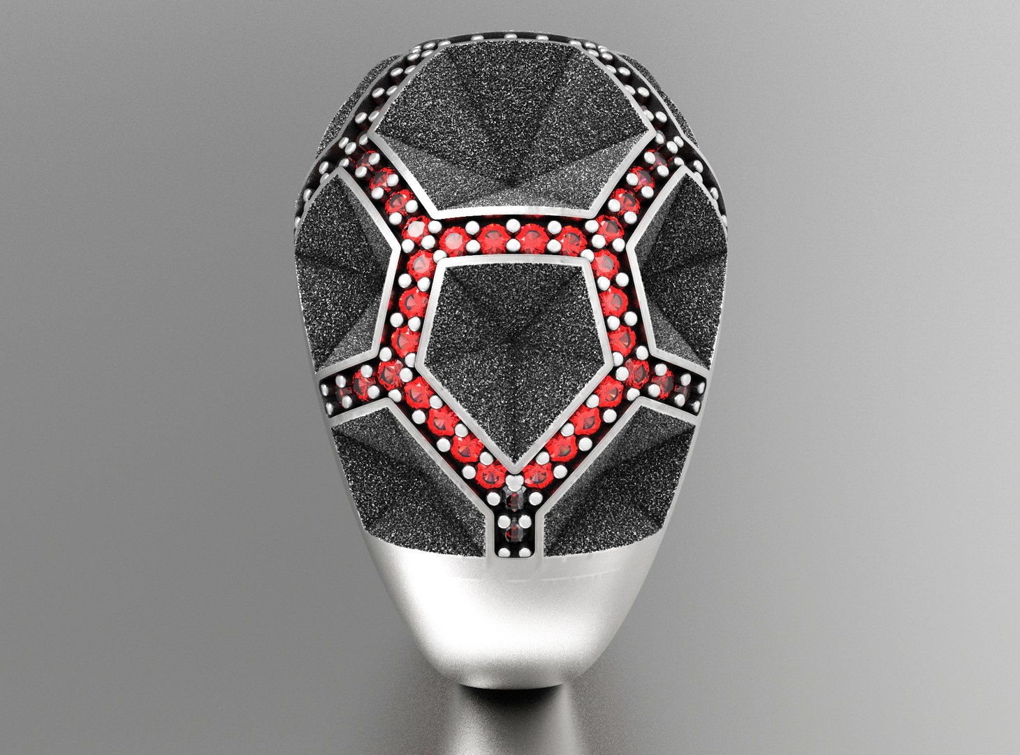 3D Unisex Hexagonal Ring Model - TurboSquid 1990017