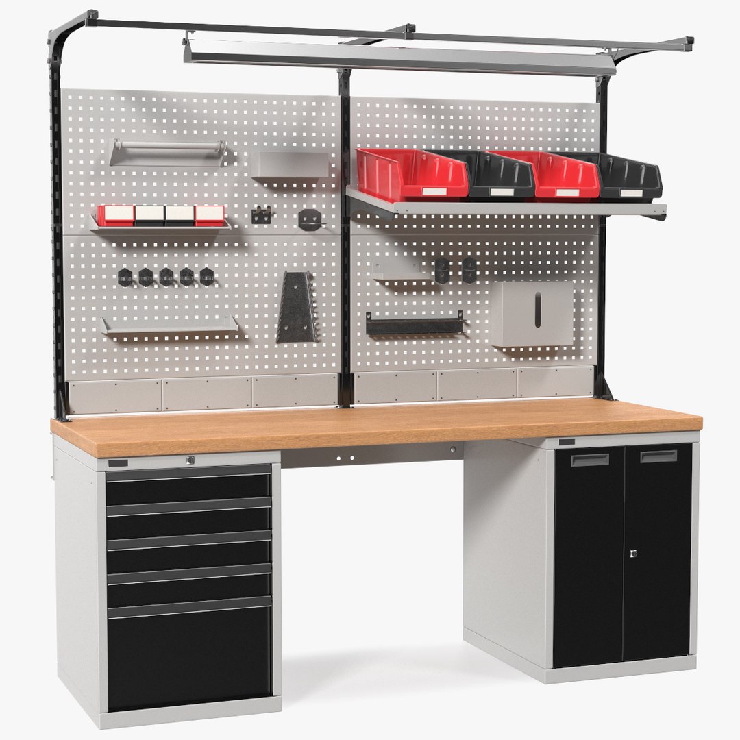 Multipurpose workbench work bench 3D model - TurboSquid 1690271