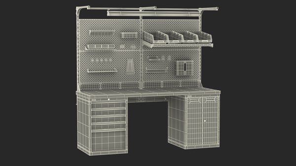 Multipurpose workbench work bench 3D model - TurboSquid 1690271
