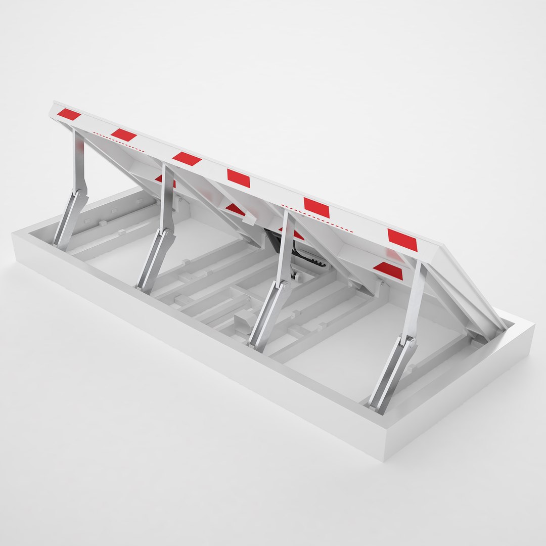 3D Model Road Blocker 04 - TurboSquid 2042605