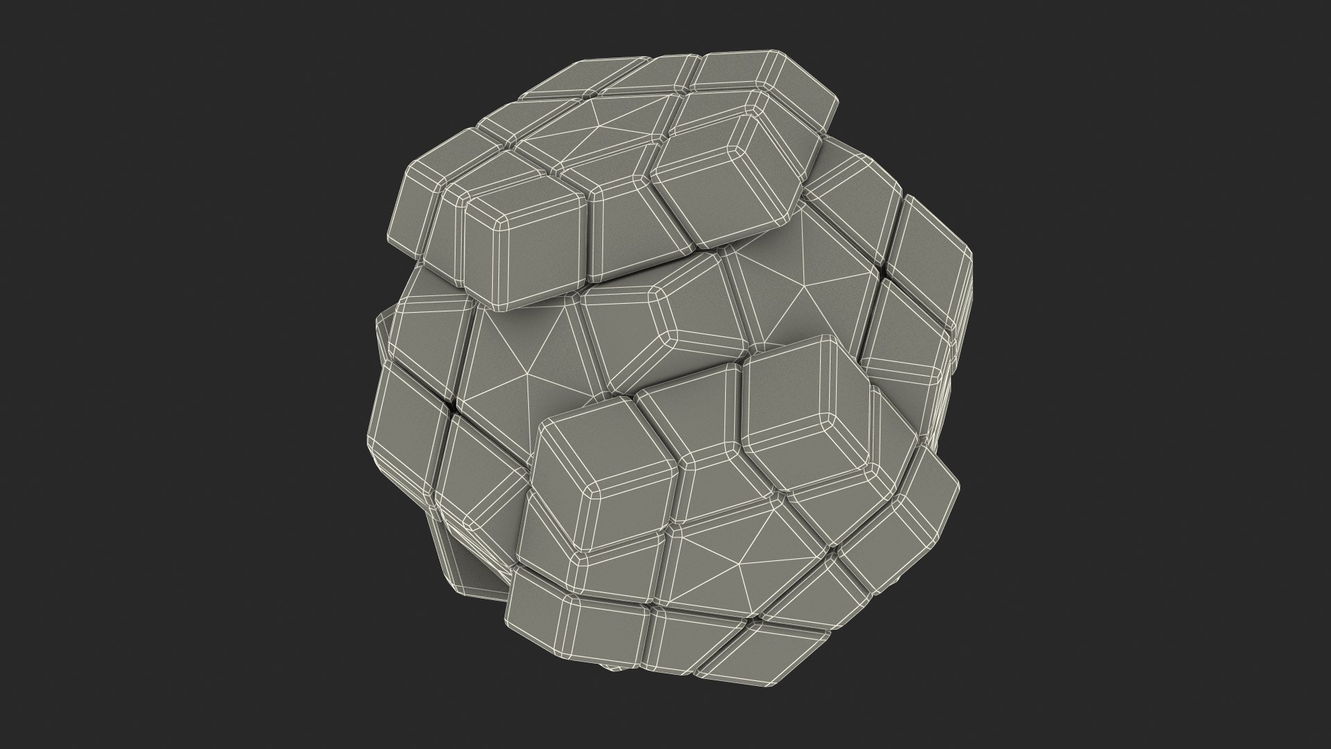 Rubik Megaminx Puzzle Unsolved 3D Model - TurboSquid 2191830