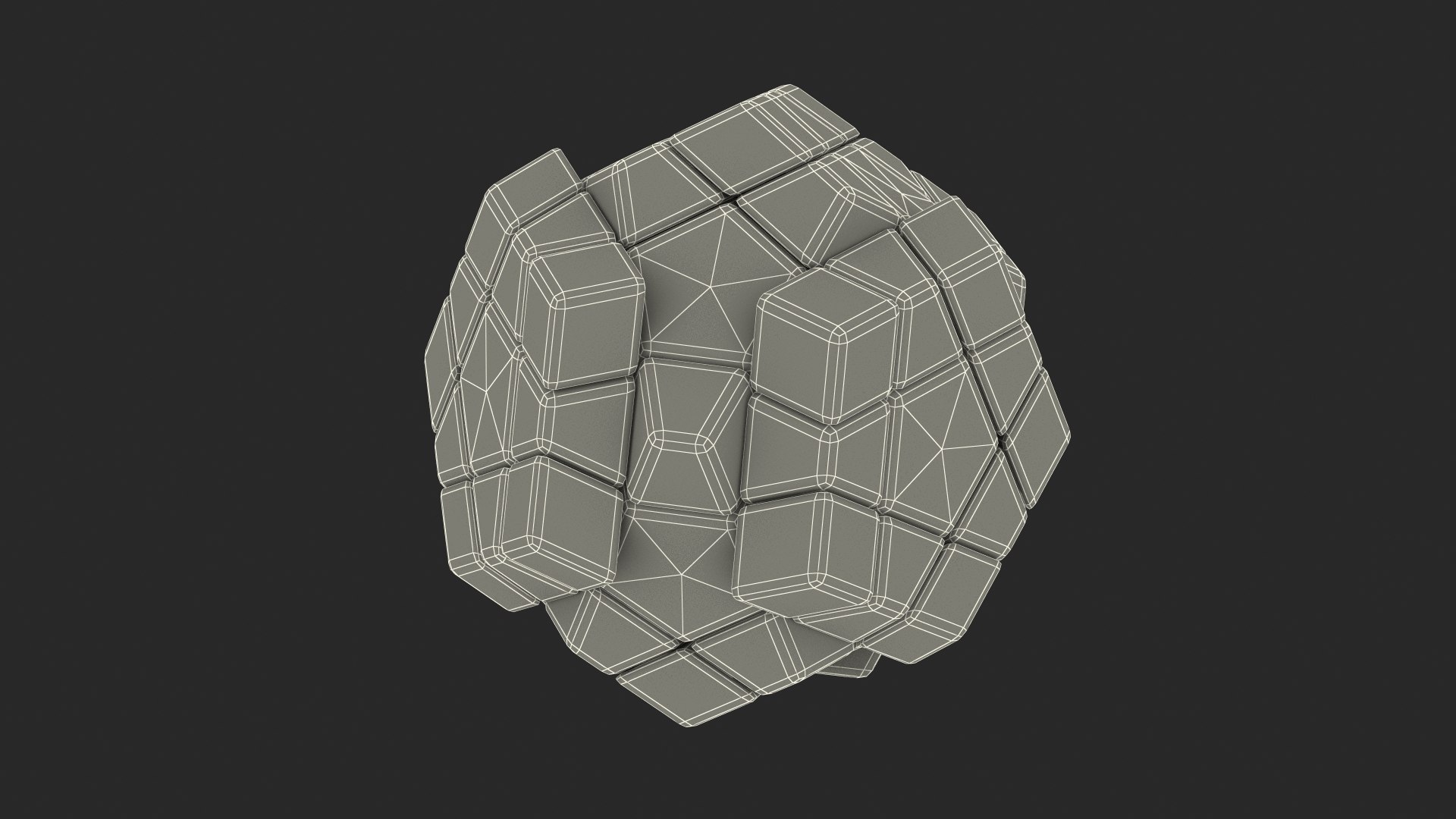 Rubik Megaminx Puzzle Unsolved 3D Model - TurboSquid 2191830