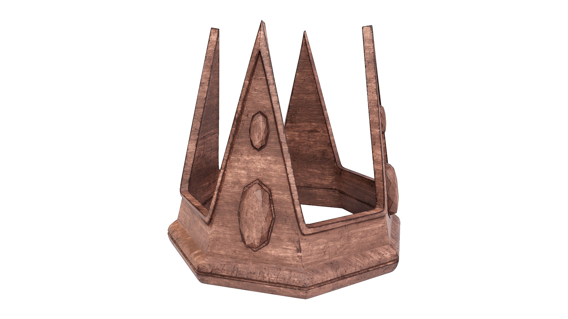 3D Ancient Wooden Crown 3d Model 3D Model - TurboSquid 1953820