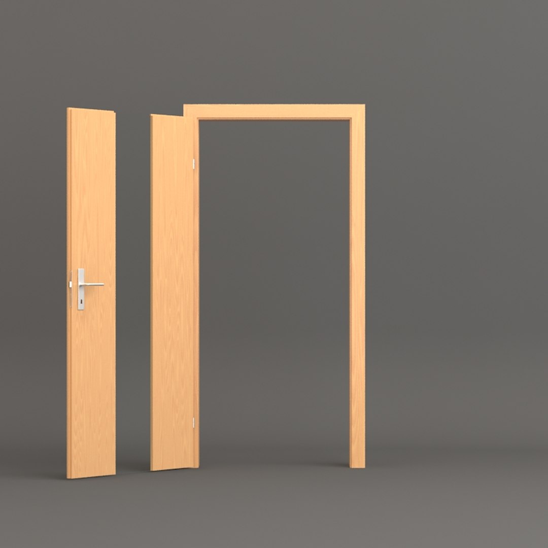 Room door 3D model - TurboSquid 1384588