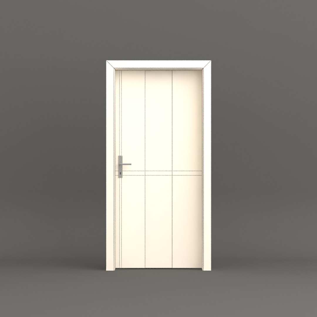 Room door 3D model - TurboSquid 1384588