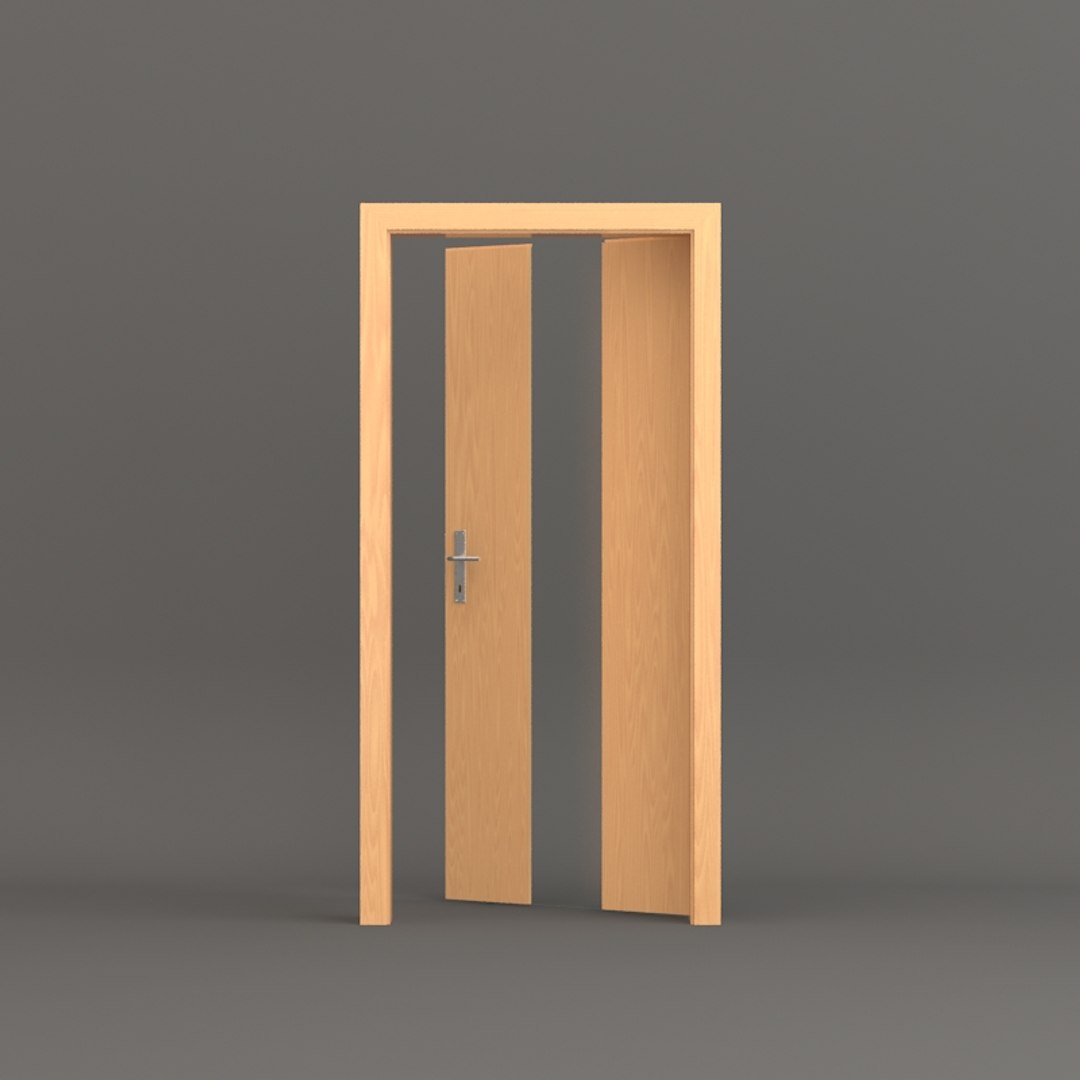 Room door 3D model - TurboSquid 1384588